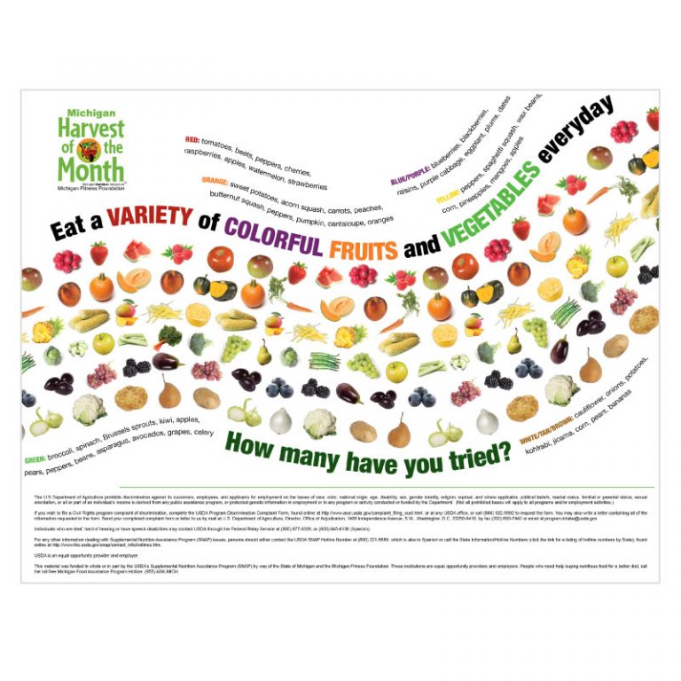 Cafeteria Posters | SNAP-Ed at Michigan Fitness